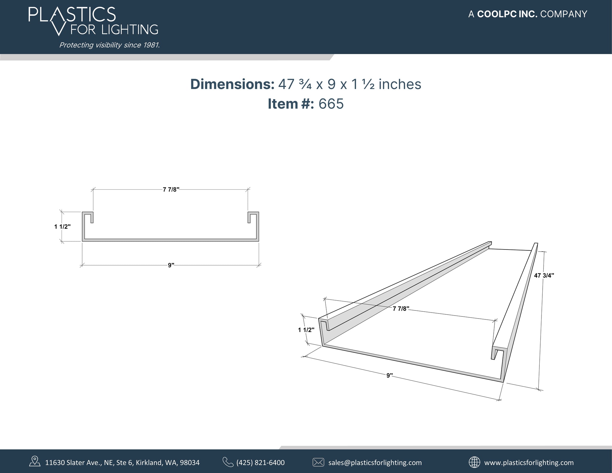 Wrap Around Lenses With Down Hooks – PlasticsForLighting
